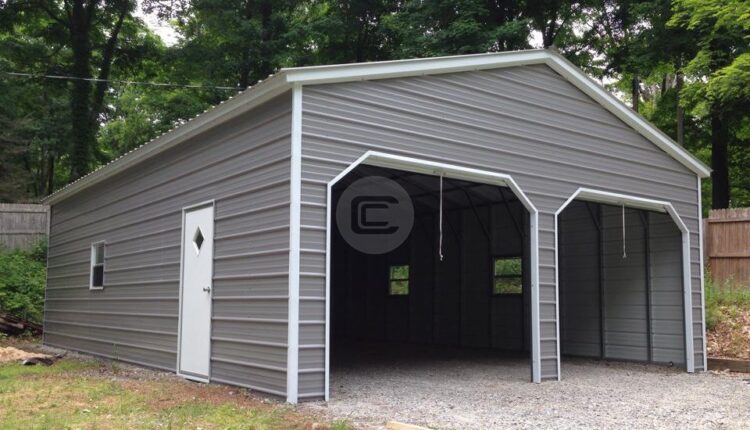 30x51 Clear Span Garage - Metal Barn Central