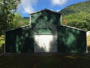 Raised Center Aisle - Raised Center Barn - Metal Barn Central
